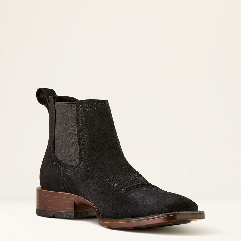 Botín Ariat Booker Ultra Western Black Caballero - Botas Chicho
