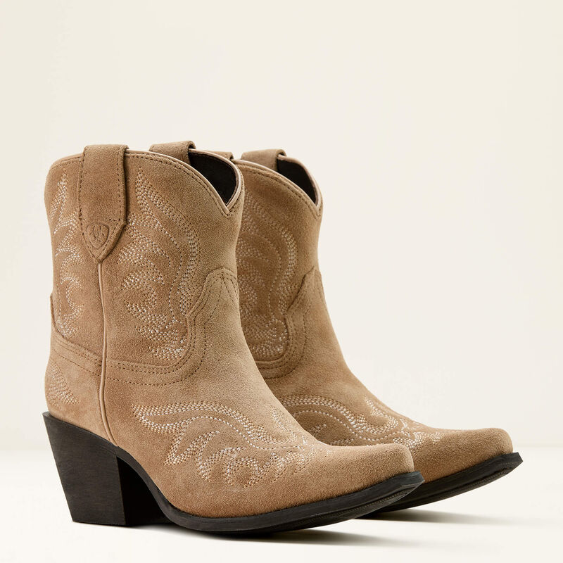 Botín Ariat Chandler Western Truly Taupe Dama - Botas Chicho