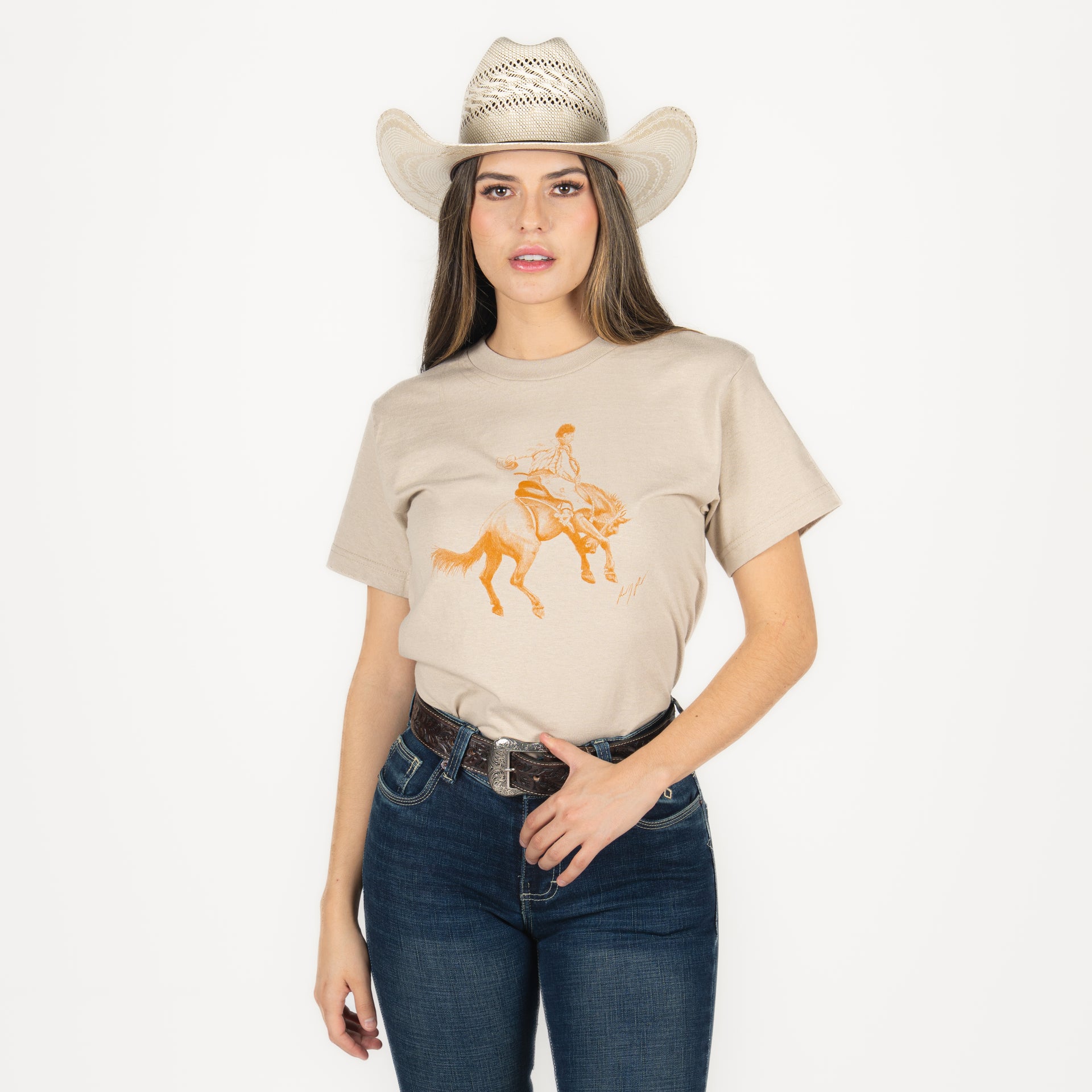 Blusa Kimes Ranch Randy Sand Dama - Botas Chicho