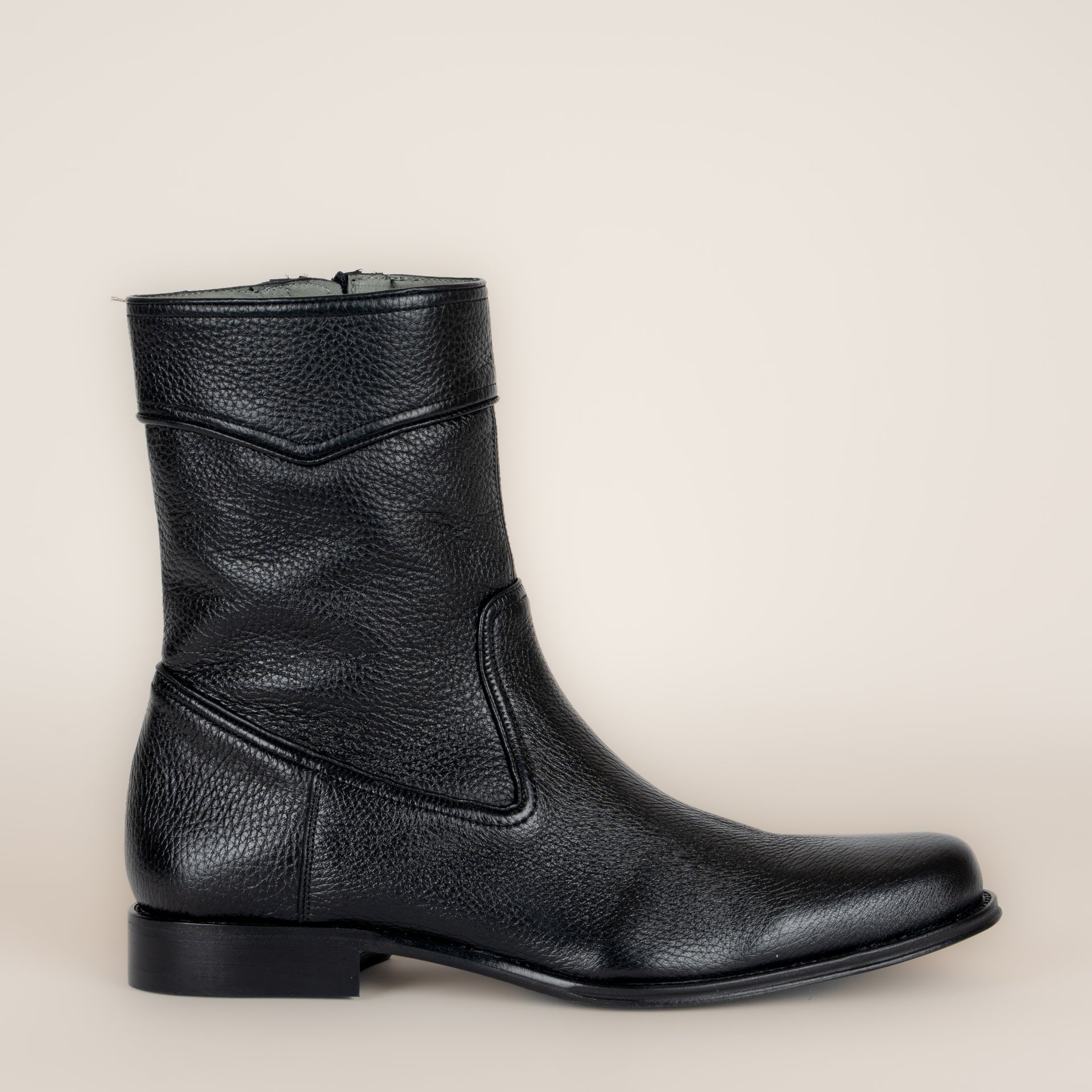 Bota Franco Cuadra Venado Firenze Negro Caballero - Botas Chicho