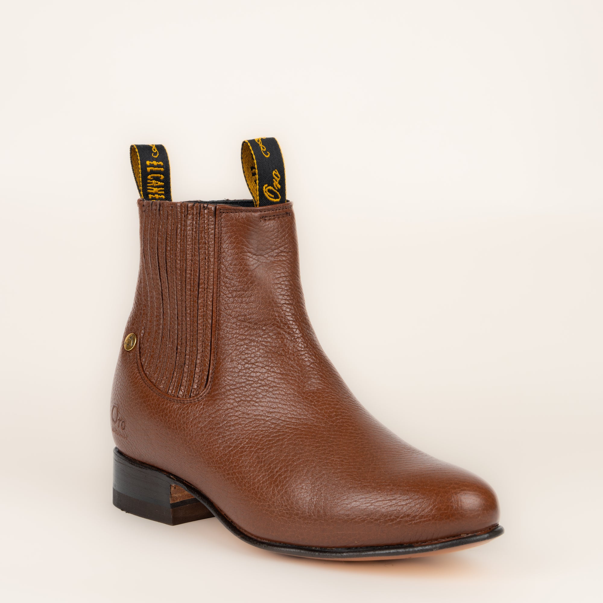 Botín El Canelo Edición Oro Venado Miel Caballero – Botas Chicho