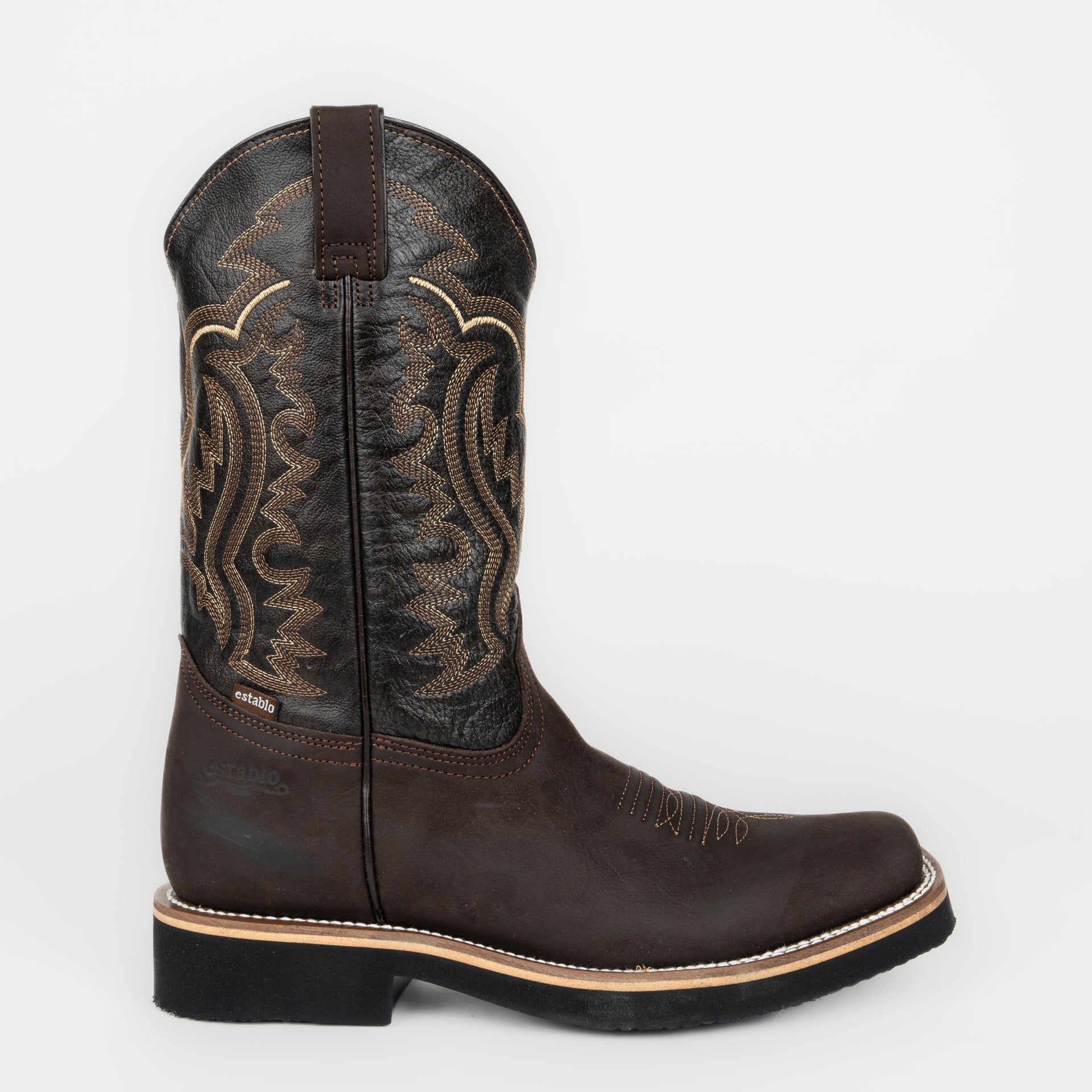 Bota Establo 620 Chocolate Caballero - Botas Chicho