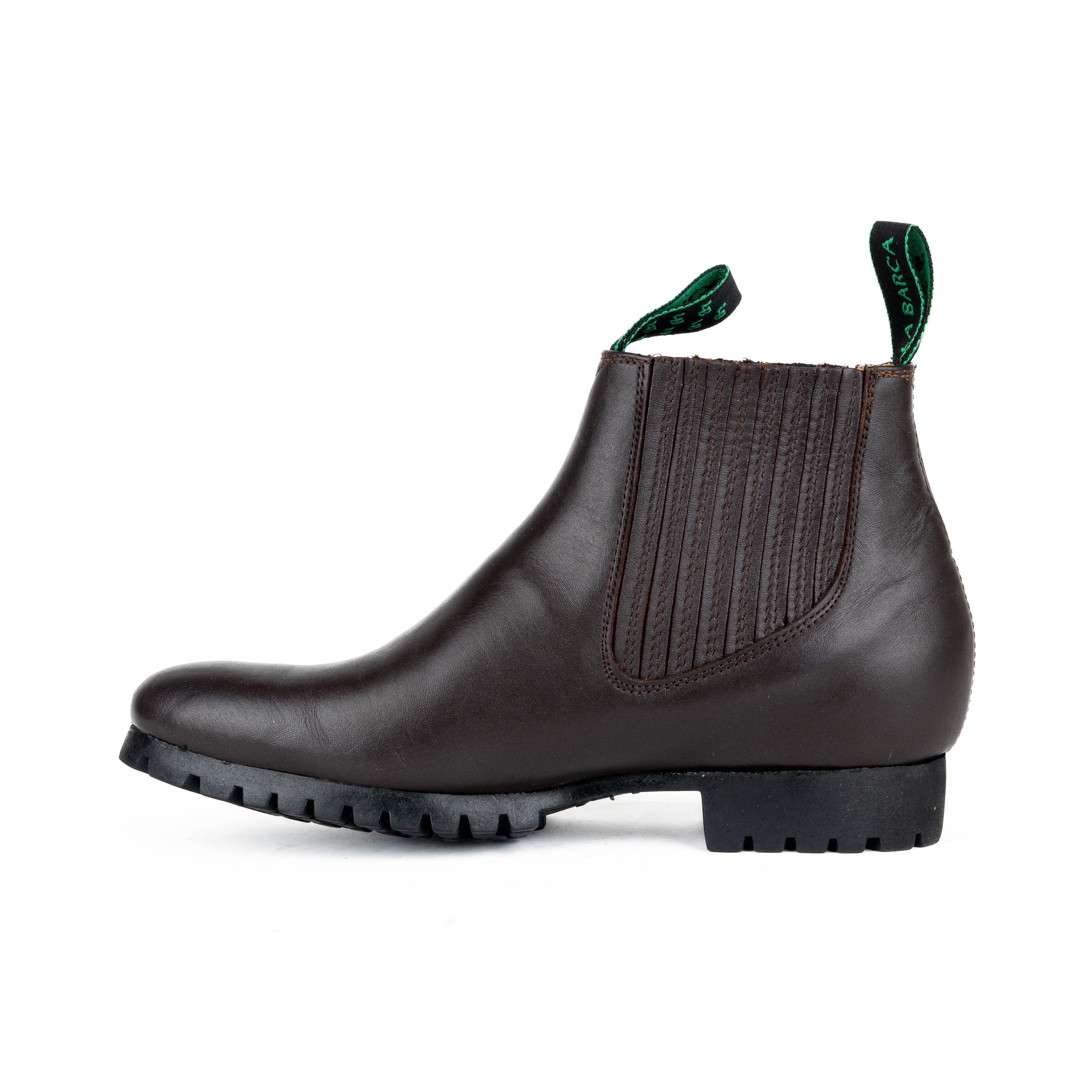 Botín La Barca 910 Suela Tractor Piel Café Caballero